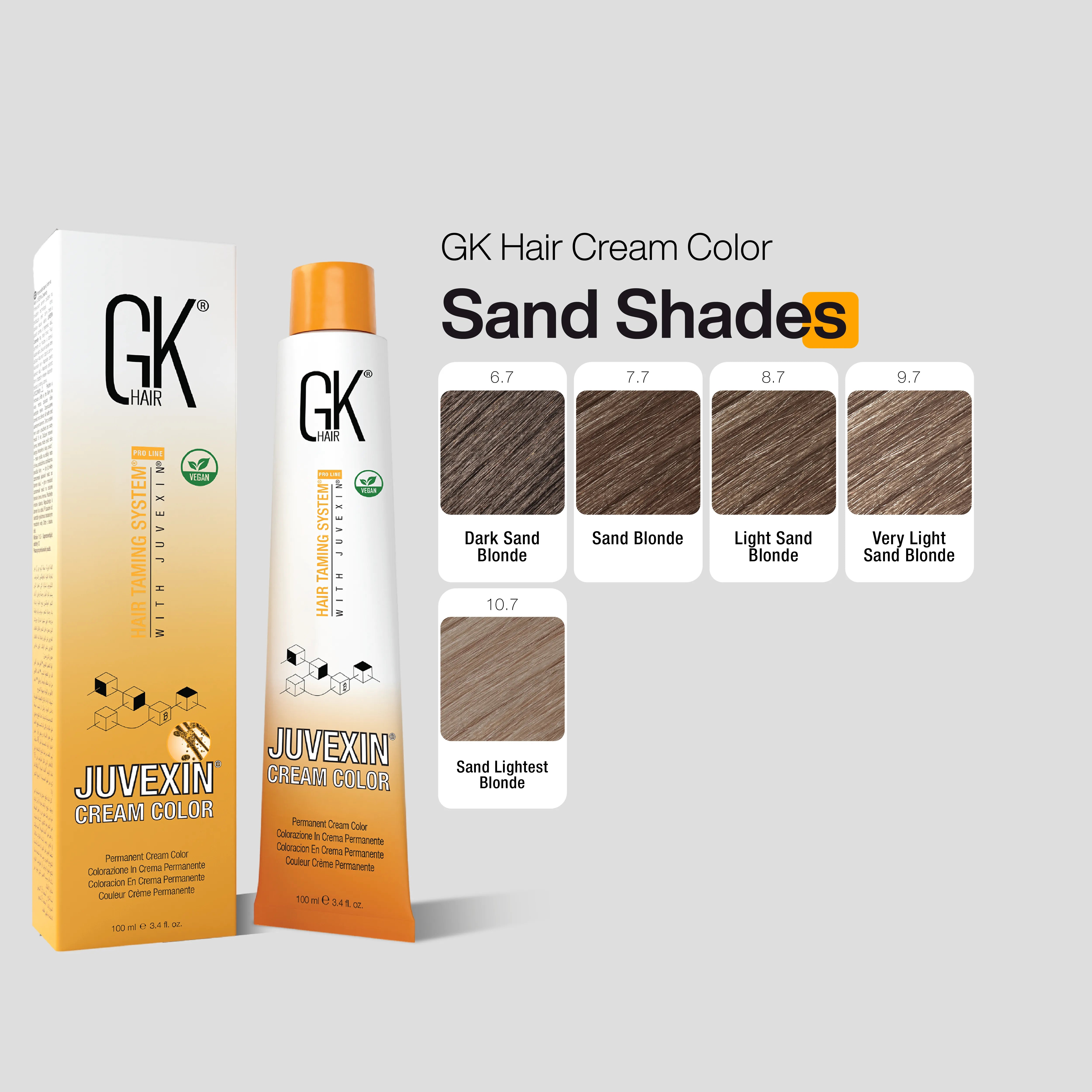 Juvexin Cream Color Sand – GK Hair UK